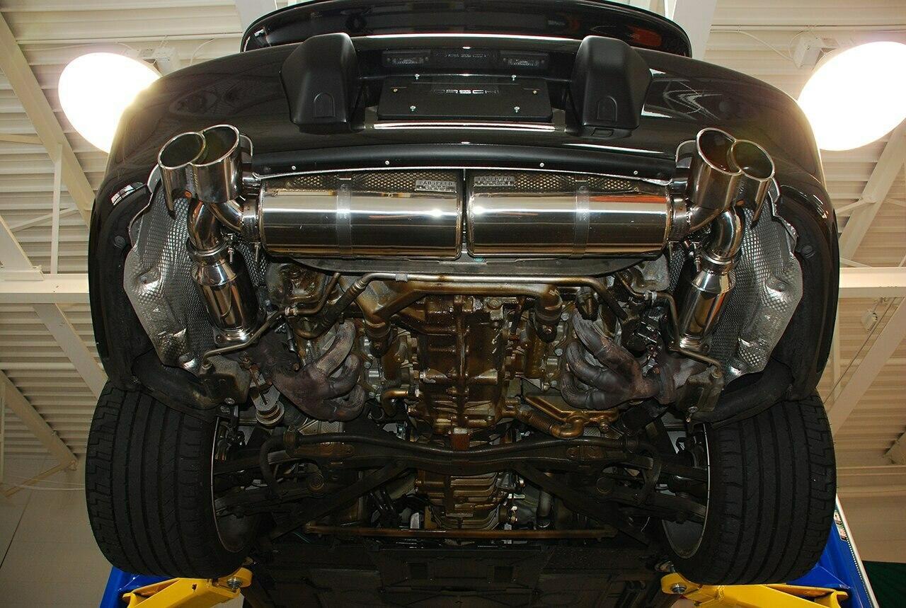 Fabspeed Porsche 996 Turbo Maxflo Performance Exhaust System (2000-200 ...